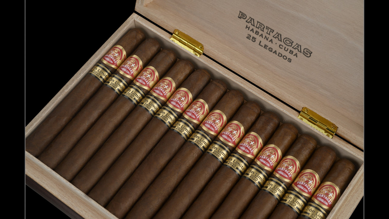Celebrate the arrival of the Partagas Legado EL 2020 with some investm ...